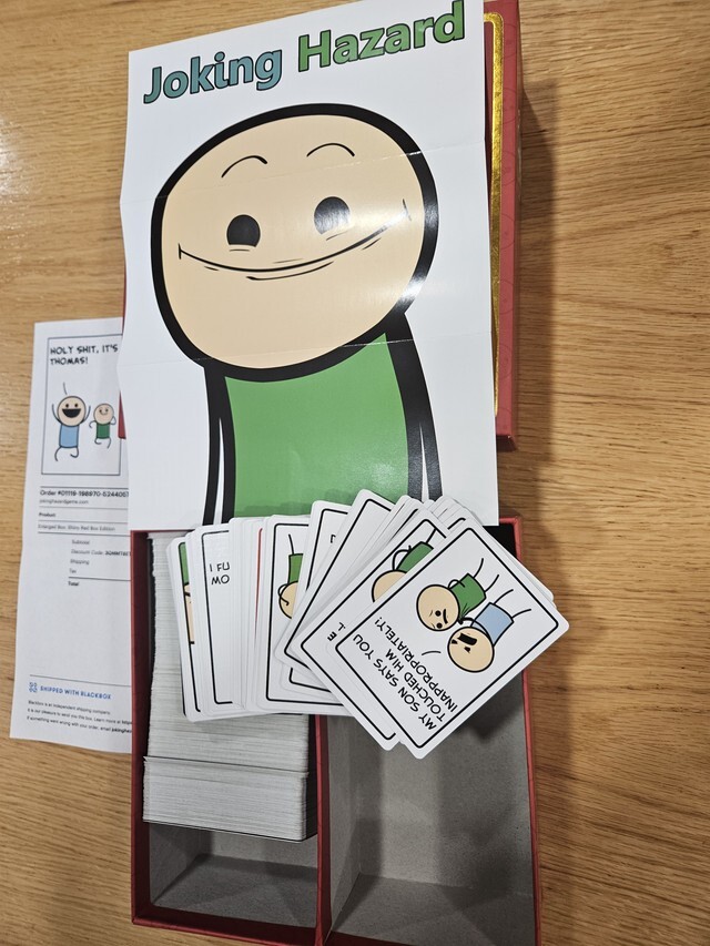 Joking Hazard NSFW Enlarged Shiny Red Box Edition NM | eBay