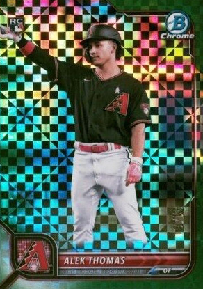 2022 Bowman Chrome X - Rookies #76 Alek Thomas /31 (RC) for sale online ...