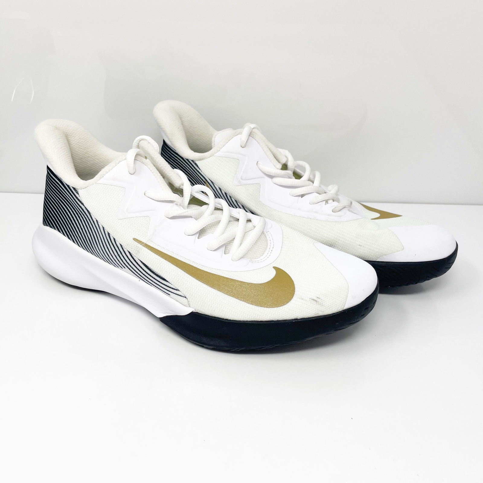 Nike Mens Precision 4 CZ8780-100 White Basketball Sho… - Gem