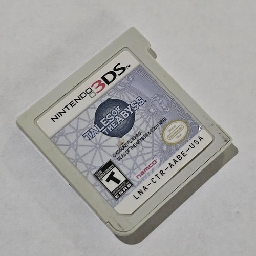 Tales of the Abyss (Nintendo 3DS, 2012) Game Only / Tested / Authentic ...