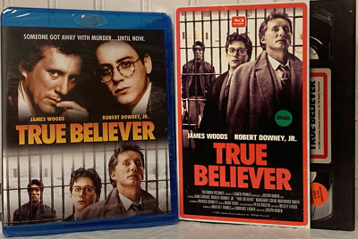 True Believer (Blu-ray, 1989) BRAND NEW SEALED Slipcover Robert Downey ...