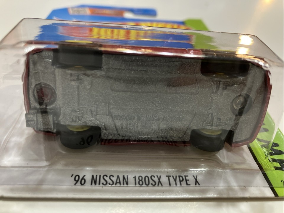 Custom Hot Wheels JDM 96 Nissan 180SX Type X Night Burnerz HW WORKSHOP ...