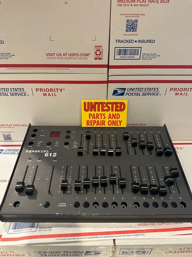 Leprecon LP-612-MPX-D/A Microplex DMX Lighting Controller Console ...
