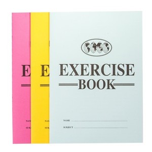 3x A4 SUBJECT EXERCISE BOOKS Lined Paper Childrens School/Homework Kids ...