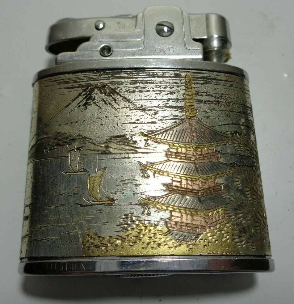 Vintage Prince Automatic Super Lighter Japan Scene 1 of 2 Made 234754 ...