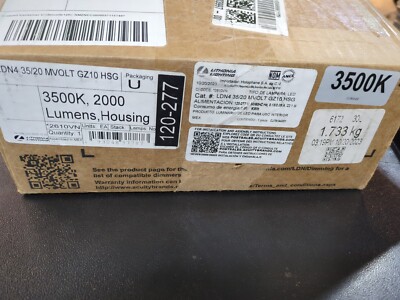 Lithonia Lighting LDN4 35/20 MVOLT GZ10 HSG LED 3500K 2000 Lumens ...