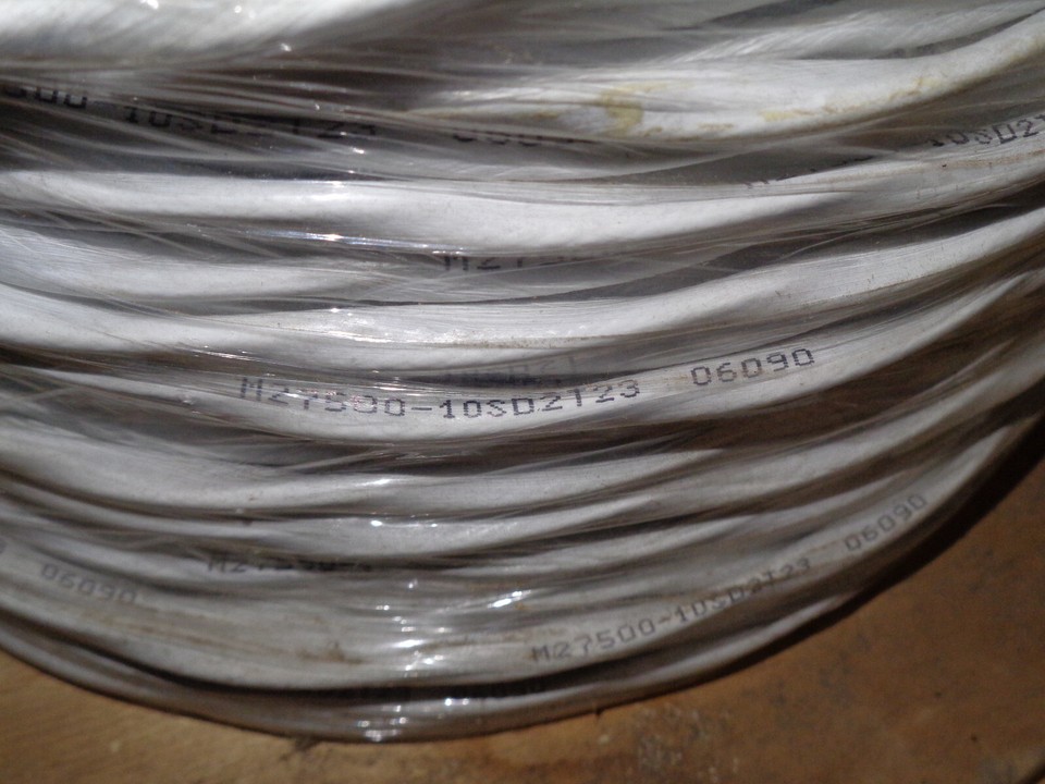 RAYCHEM AIRCRAFT WIRE CABLE 55A1821-10-9/96-9CS2275 SPOOL OF 6155 FT | eBay