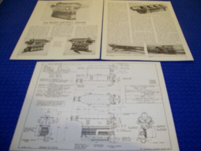 ROVER L-267 AIRCRAFT ENGINE.....PHOTOS/5-VIEWS/DETAILS..RARE...(702GG ...