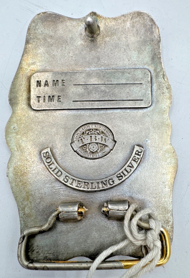 Western States 100 Mile Finisher Buckle – Heavy Sterling Silver 5.784 ...