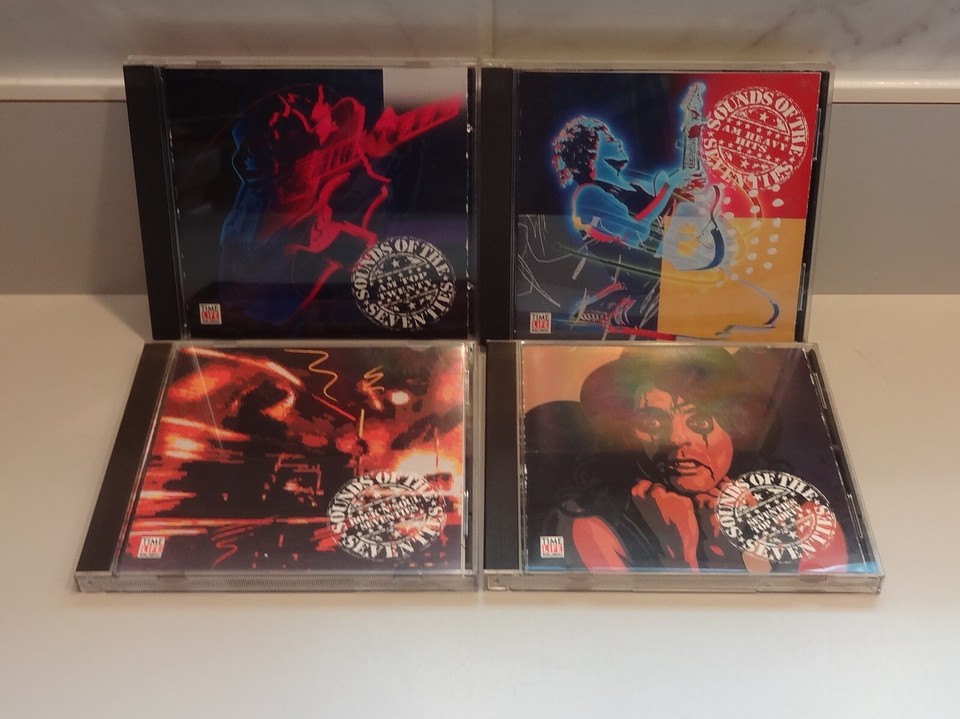 Set of 38 SOUNDS OF THE SEVENTIES CDs 1970s Music Collection TIME LIFE ...