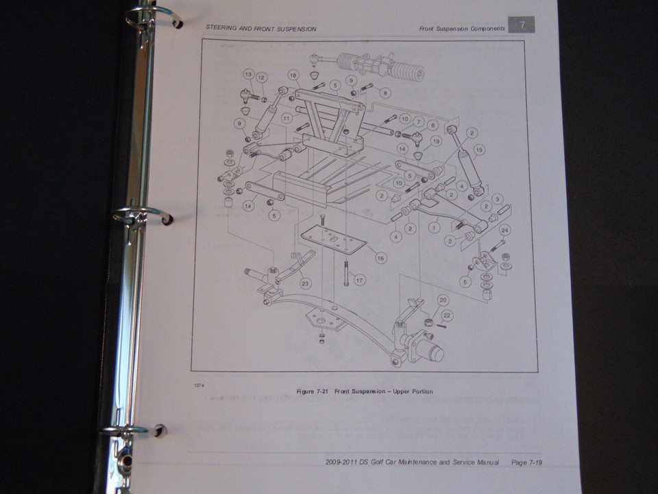 Club Car CLUBCAR ONWARD Golf Cart gas & electric ex40 service manual | eBay