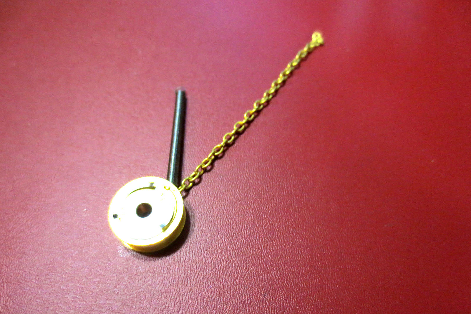 ORIGINAL ATMOS CLOCK USE MOVEMENT PULLEY WITH CHAIN AND SPRING PARTS ...