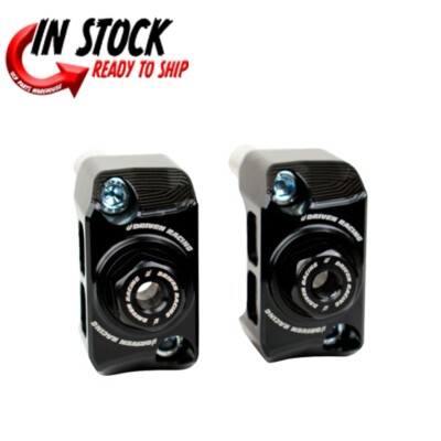 DRIVEN RACING CAPTIVE AXLE BLOCK BLACK KAWASAKI 2023 ZX-4RR DRCAX-205BK ...