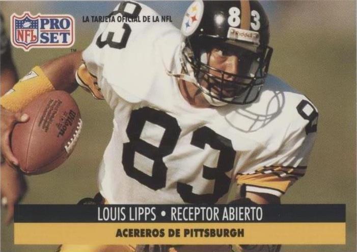 1991 Pro Set Spanish - Louis Lipps #205 for sale online | eBay