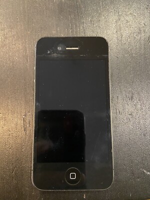 Apple iPhone 4 - 16GB - Black (Verizon) A1349 (CDMA) | eBay