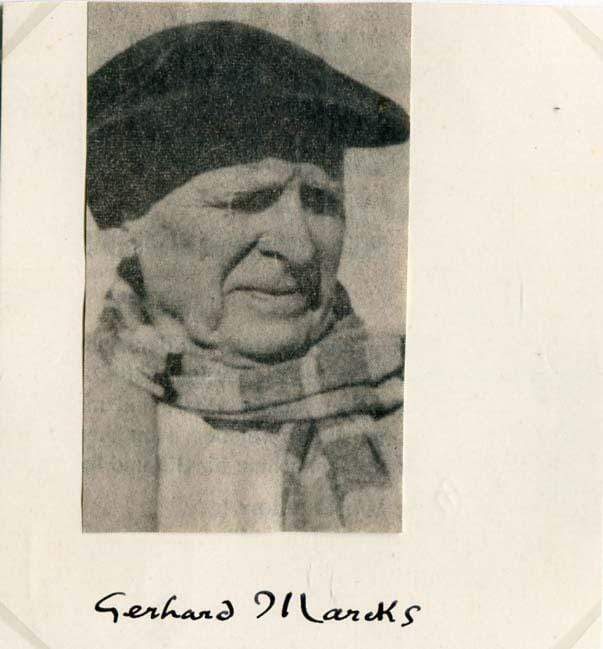 Gerhard Marcks autograph, German sculptor, signed card | eBay