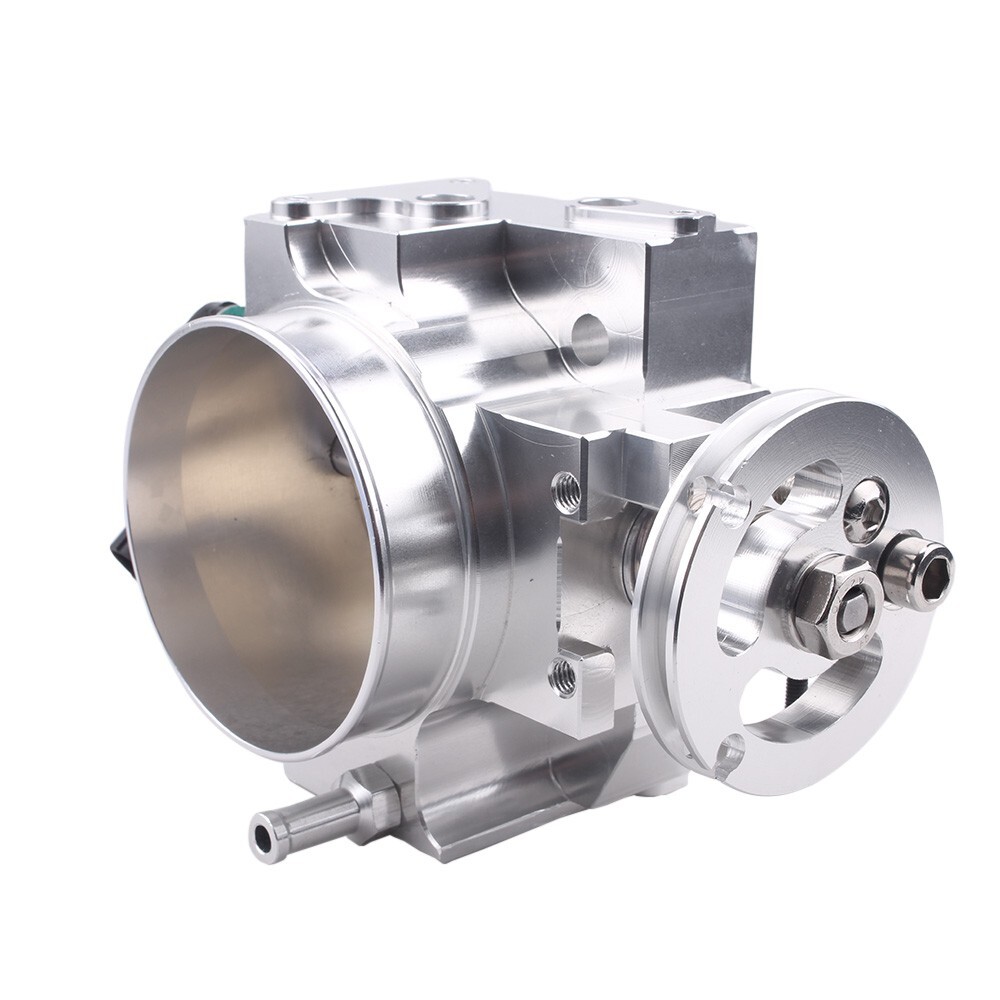 Silver 70MM Throttle Body K-Series K20 Swap For Acura Honda DC5 EP3 FG ...