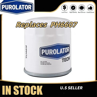 Replace PH6607 Oil Filter fits PH2876 51365 L14612 V4622 1365 B1400 ...