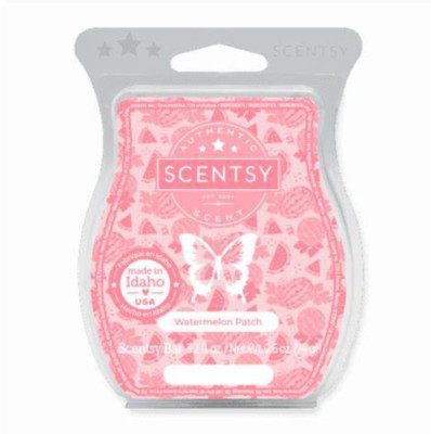 Scentsy Wax Bar Melts Watermelon Patch Scent (3.2 fl. oz.) Retired NEW ...