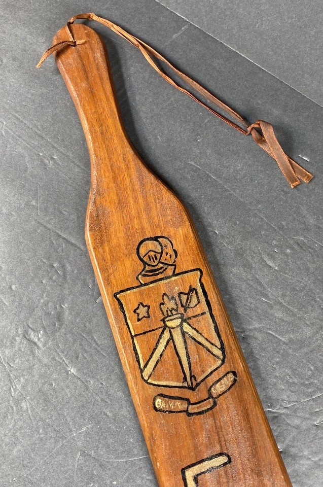 Vintage Fraternal Frat Paddle Hand Made | eBay