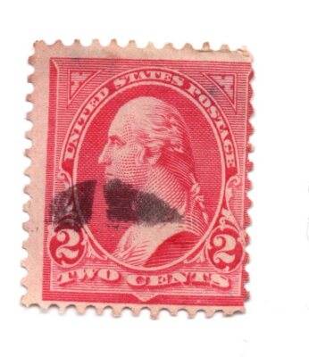 1897 STAMP US SCOTT 267 "Washington" 2 CENT USED Perf 12 (b25) | eBay