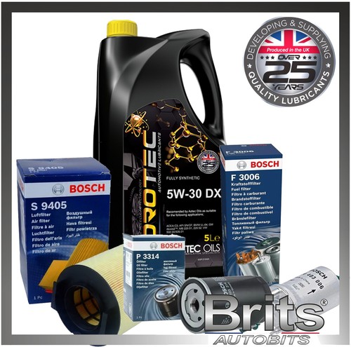 SERVICE KIT for VW Golf 1.6 MK5 Typ1K5 (2006–2010) – Bosch Filters Set & 5L Oil | eBay UK