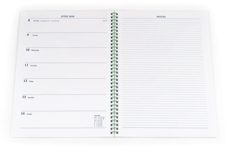 2026 Diary Collins Colplan Weekly Notebook A4 Week to View w/ Notes ...