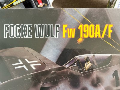 Focke Wulf Fw 190A/F 1:24 WWII German Fighter Model Kit – New & Sealed ...