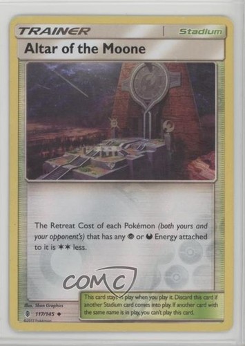 Altar of the Moone Reverse Foil Pokémon Sun & Moon Guardians Rising ...
