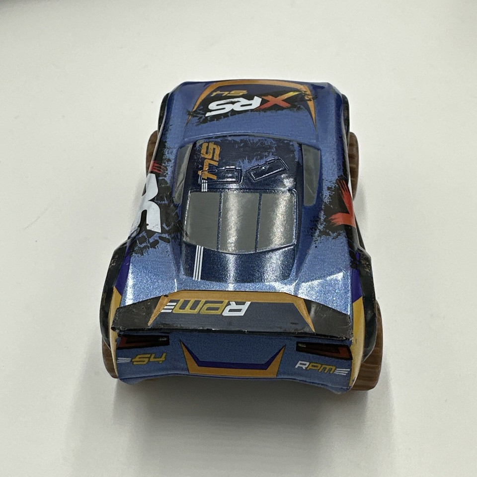 Disney Pixar Cars BARRY DePEDAL #54 Die Cast Pullback Mud Racer Scale 1 ...