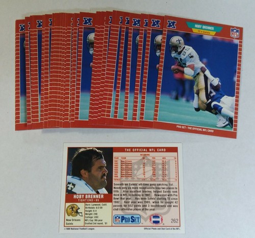 1989 Pro Set #262 HOBY BRENNER Lot of (10) | eBay
