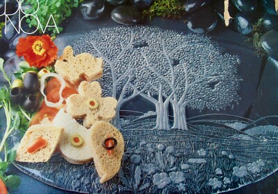 Retro Vintage Studio Nova Germany Crystal Sun Valley 17 in Oblong ...