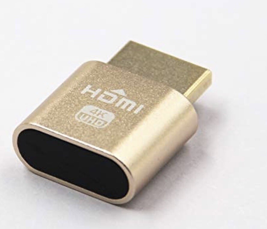 11 pcs 4K UHDMI Dummy Plug Virtual Monitor Display Emulator Headless ...