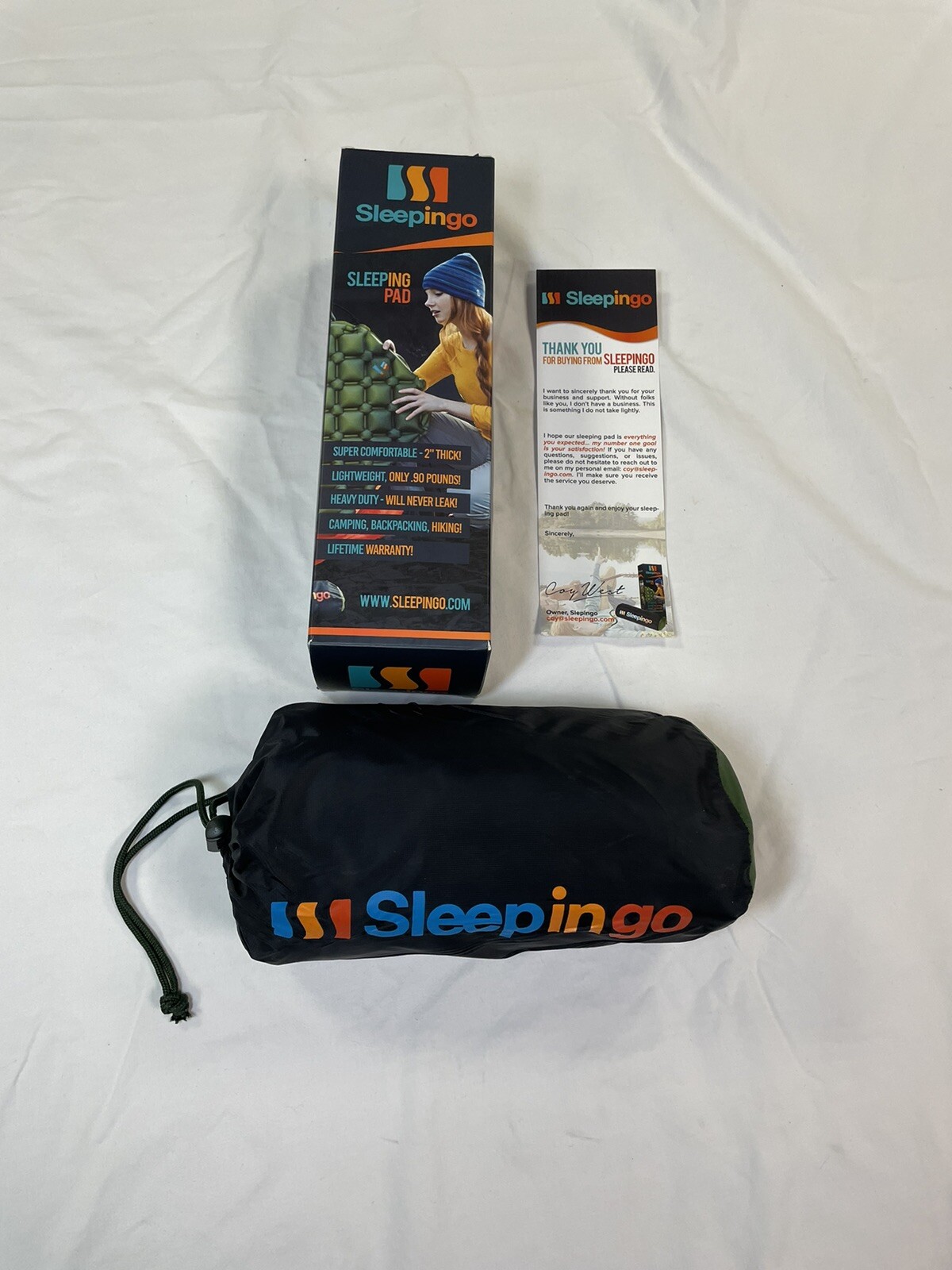 Sleepingo Camping Sleeping Pad Mat Ultralight 14.5 OZ Best Sleeping ...