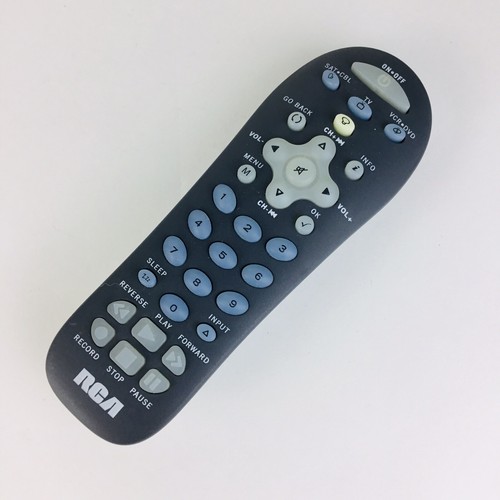 RCA Universal Remote Control Cable/Sat/TV/VCR/DVD RCR312W RCR312WV ...