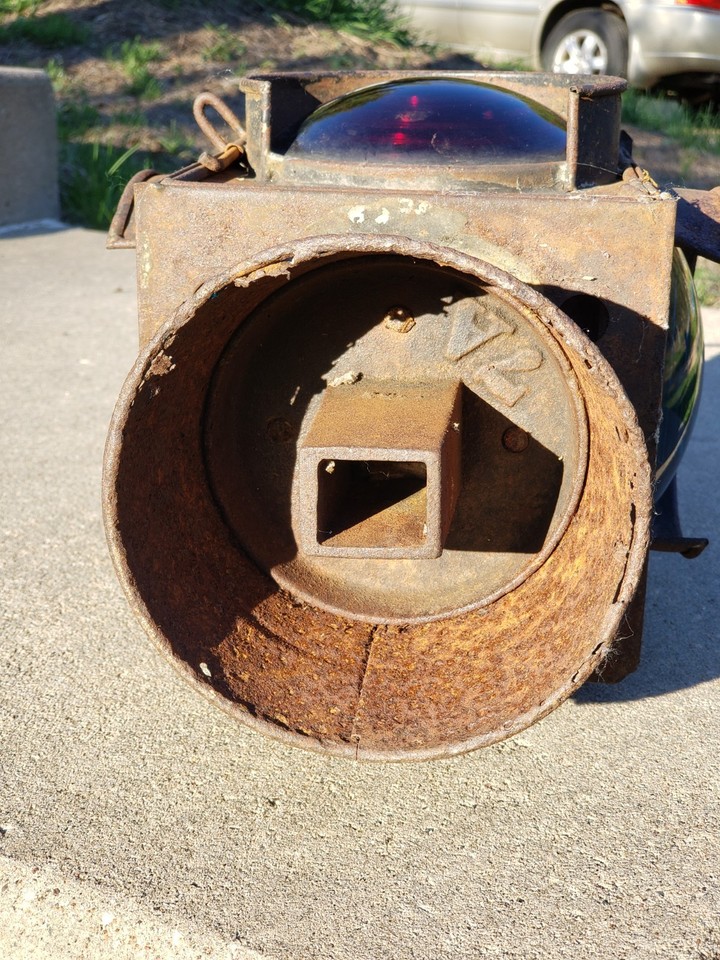 Peter Grey B&M Boston Maine Railroad Main Line Switch Lamp Lantern ...