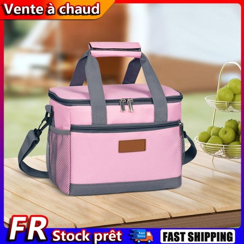 Heat Insulated Tote Bag Large Capacity Leakproof Lunch Cooler Tote for ...