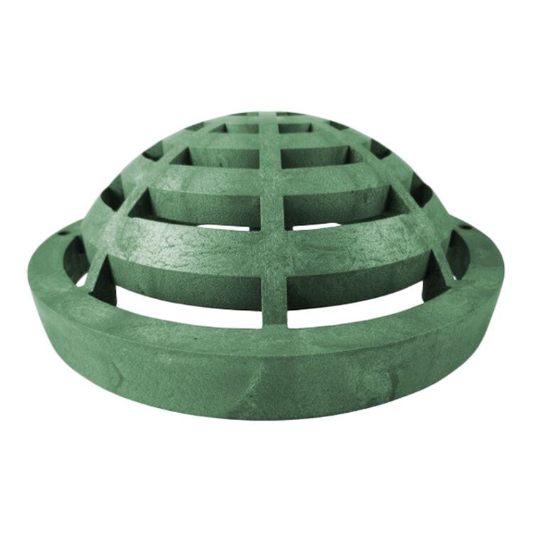 BOX OF 10 -Dura 090X-RA Green 9" Round Atrium Grate. Fits 9". Universal ...