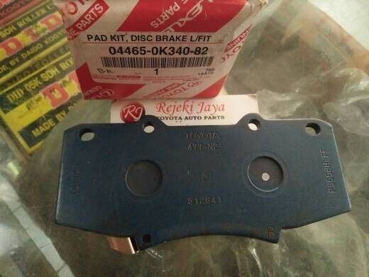 Genuine OEM Toyota Hilux 2011-2015 Front Brake Pads 04465-0K340 YZZR5 ...