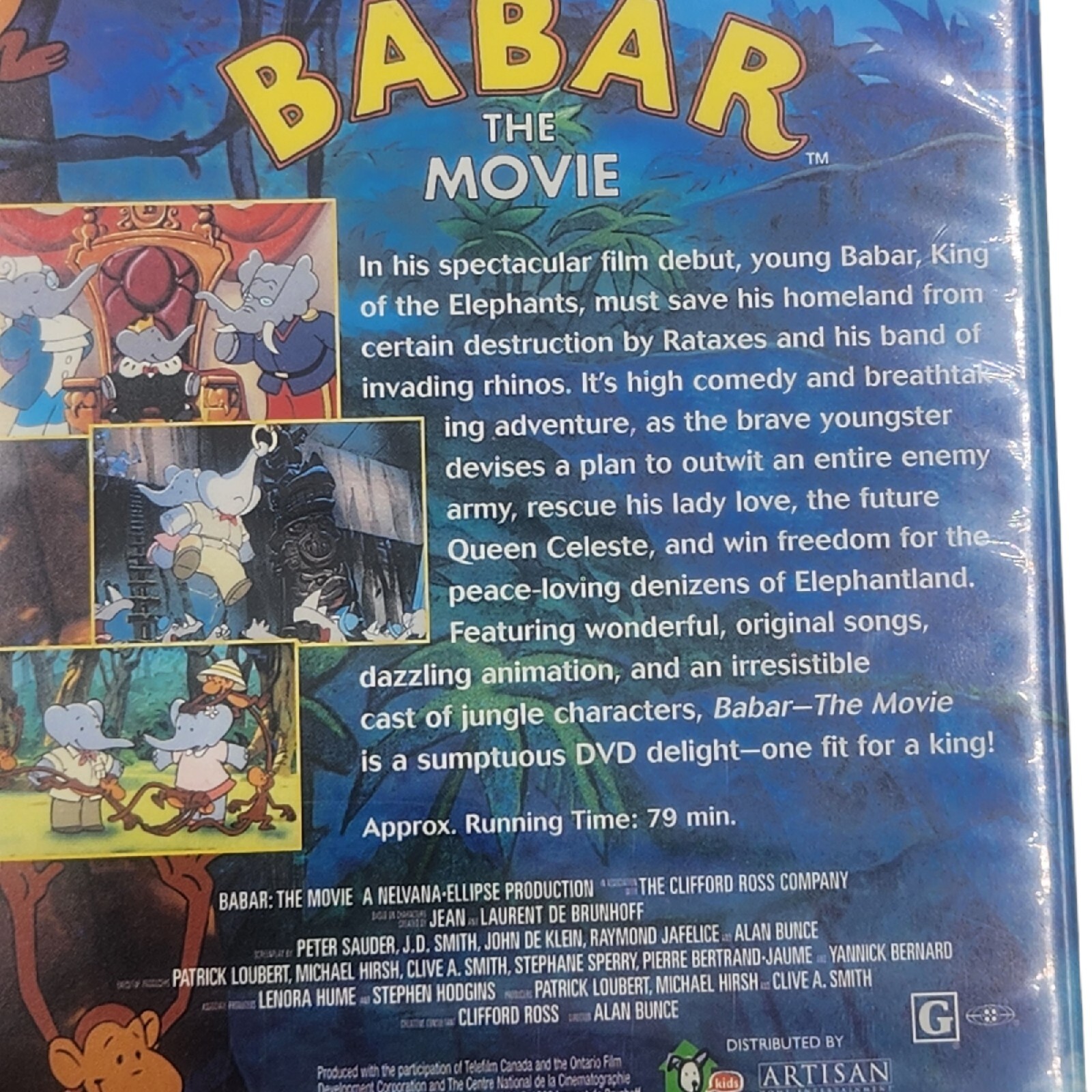 Babar - The Movie (DVD, 2004) for sale online | eBay