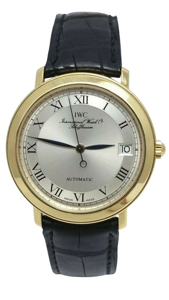 IWC Portofino Silver Men's Watch - 3209 for sale online | eBay