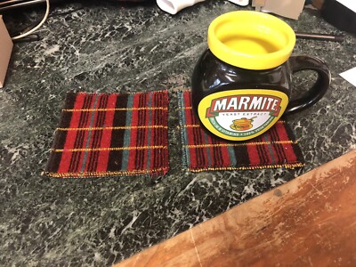 London Transport Routemaster Bus Moquette Coaster/Sample (price per ...