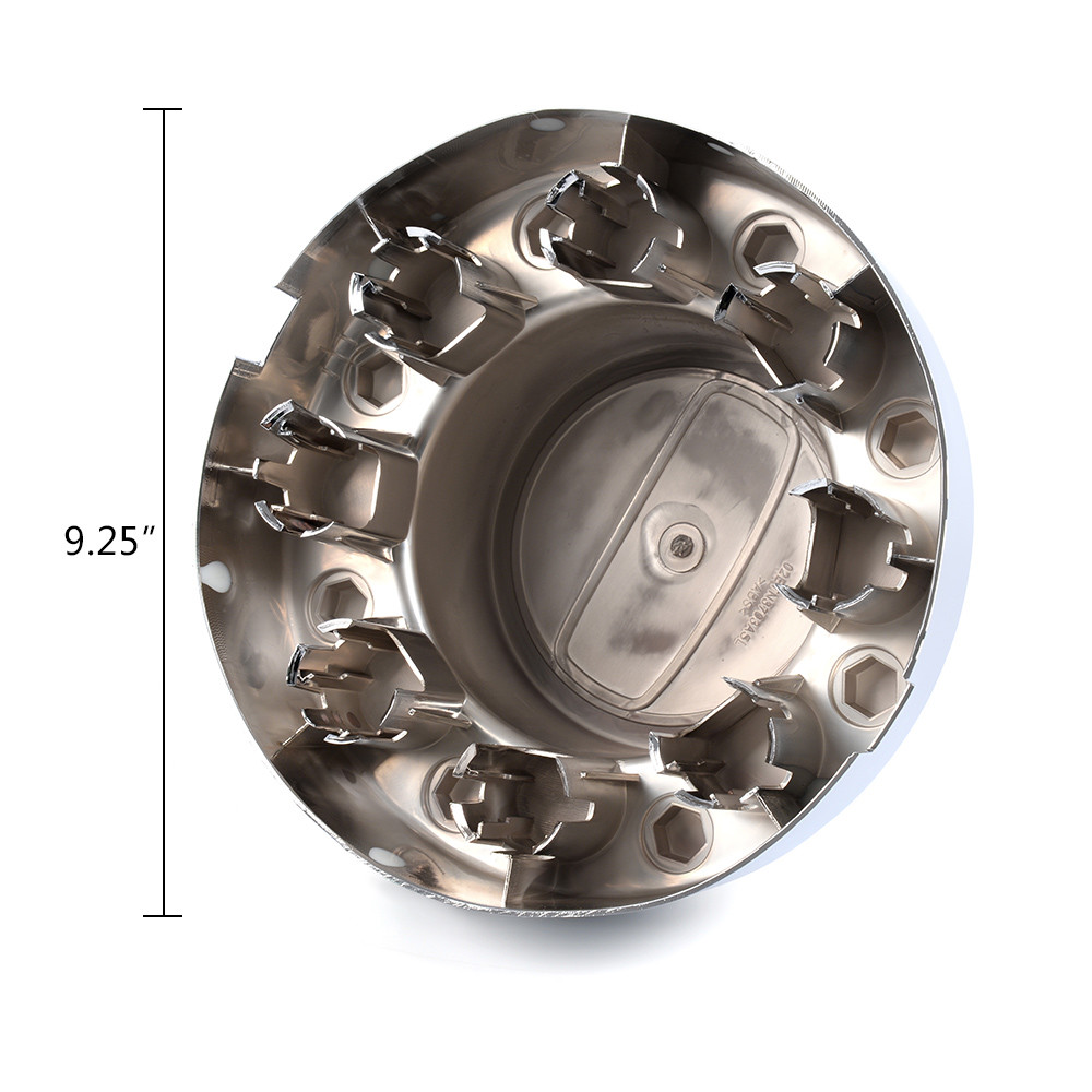 Rear Center Cap Pair Fit For 11-18 Dodge Ram 3500 Dually 1-Ton Truck ...