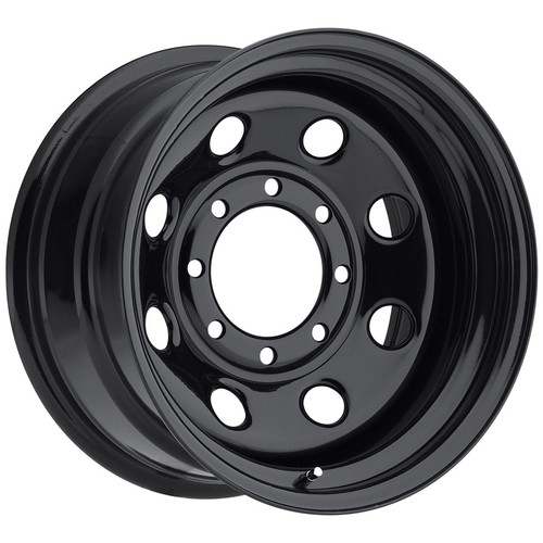 16x8 Vision HD 85H 8x6.5/8x165.1 -6 Gloss Black Wheels Rims Set(4) 130. ...
