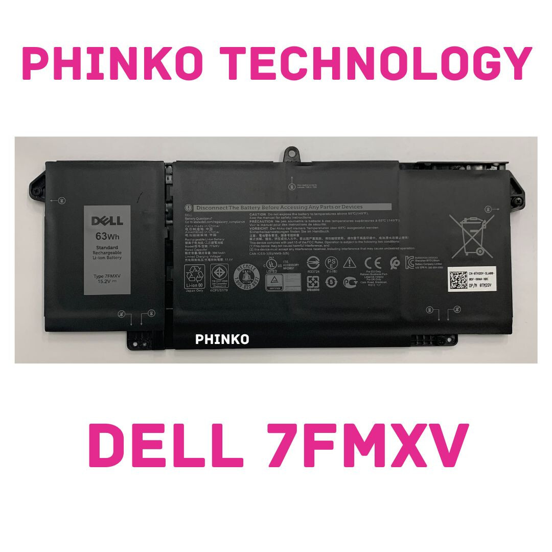 Dell 7FMXV Battery for Latitude 5320 7320 7420 2in1 P139G P134G P136G ...