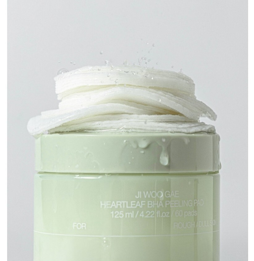 Celimax JI WOO GAE heartleaf BHA Peeling Pad 125ml x 2pcs(120Sheet ...