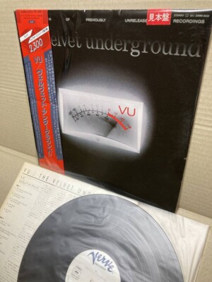 PROMO LP Velvet Underground VU Polydor 23MM 0432 1984 Japan 1st Press W ...