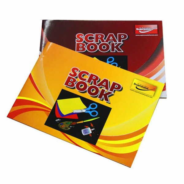 Supreme A3 Scrapbook 64 Pages 100gsm Coloured Scrap Sketch Book - 32 ...