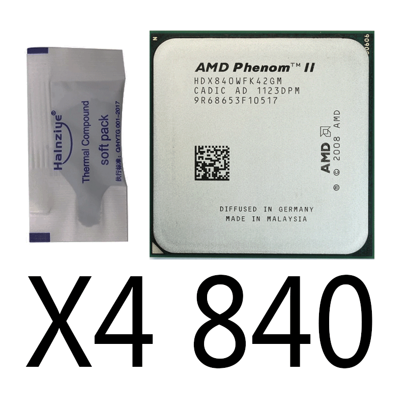 AMD Phenom X4 830 X4 840 X4 850 X4 860K X4 870K X4 880K CPU Processor ...