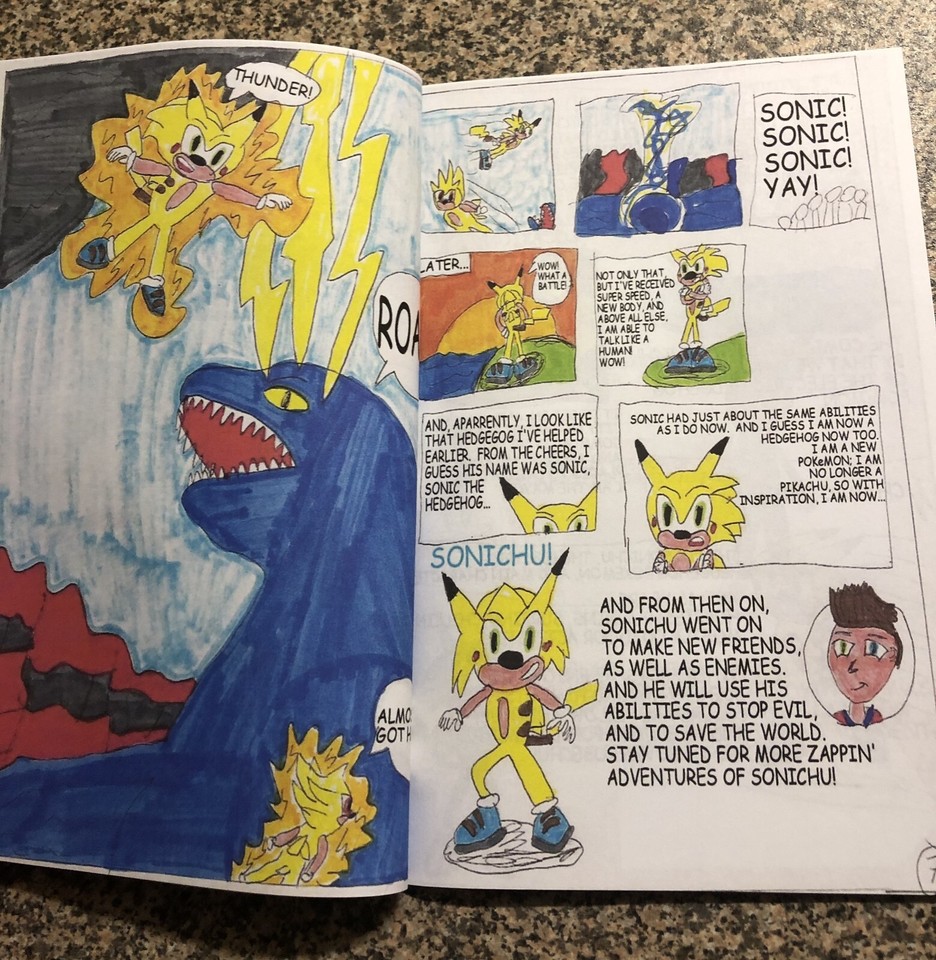 *RARE* SIGNED FIRST EDITION Sonichu Comic Book #0 Chris Chan Internet ...